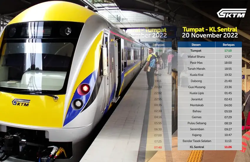 KTMB sediakan khidmat ETS tambahan sempena PRU15